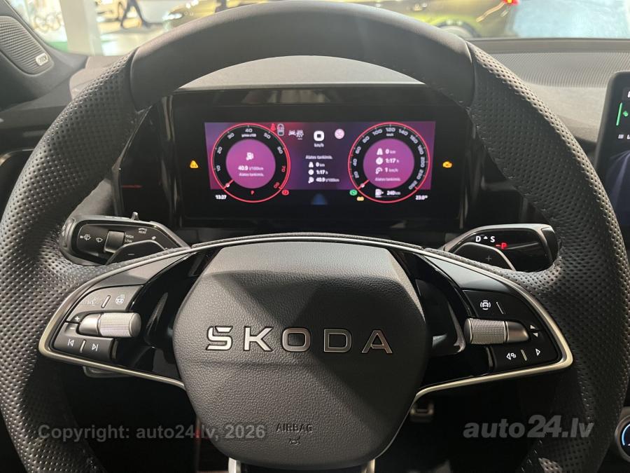 Red Skoda Kodiaq 2026 in Tallinn, with an engine capacity of 2.00 L and mileage of 0 thousand km for 49900 €, photo 28 on AUTOMOTO.COM.LV
