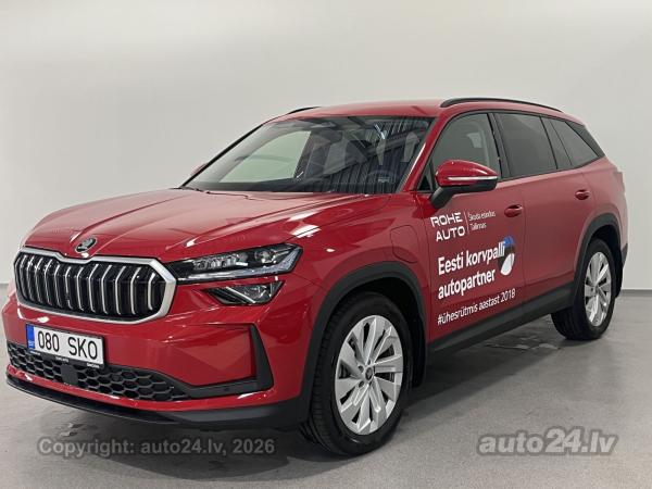 Sarkans Skoda Kodiaq 2026 Tallina, ar dzinēja tilpumu 1.50 L un nobraukumu 2 tūkst. km par 41900 €, foto 1 vietnē AUTOMOTO.COM.LV
