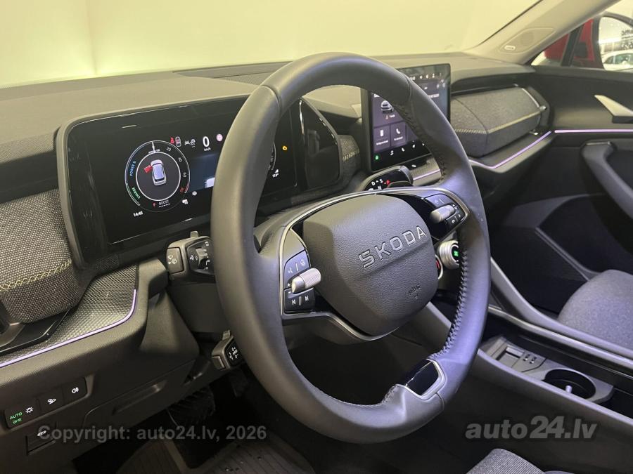 Sarkans Skoda Kodiaq 2026 Tallina, ar dzinēja tilpumu 1.50 L un nobraukumu 2 tūkst. km par 41900 €, foto 8 vietnē AUTOMOTO.COM.LV