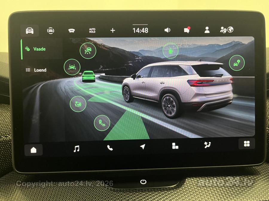 Sarkans Skoda Kodiaq 2026 Tallina, ar dzinēja tilpumu 1.50 L un nobraukumu 2 tūkst. km par 41900 €, foto 22 vietnē AUTOMOTO.COM.LV