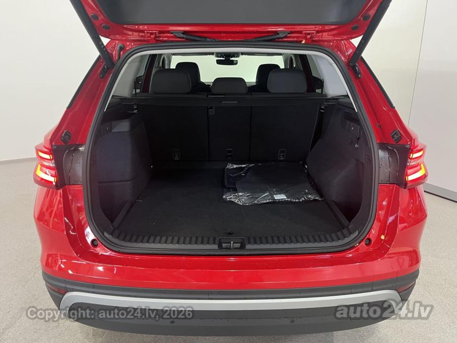 Sarkans Skoda Kodiaq 2026 Tallina, ar dzinēja tilpumu 1.50 L un nobraukumu 2 tūkst. km par 41900 €, foto 29 vietnē AUTOMOTO.COM.LV
