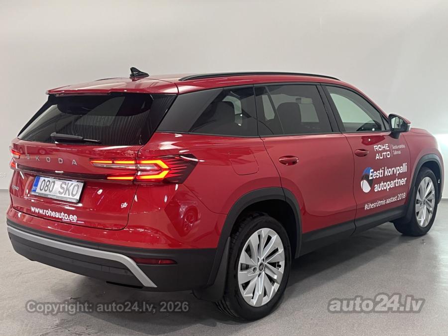 Sarkans Skoda Kodiaq 2026 Tallina, ar dzinēja tilpumu 1.50 L un nobraukumu 2 tūkst. km par 41900 €, foto 30 vietnē AUTOMOTO.COM.LV