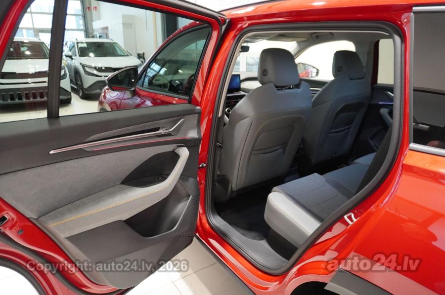 Red Skoda Kodiaq 2026 in Tallinn, with an engine capacity of 1.50 L and mileage of 2 thousand km for 41900 €, photo 10 on AUTOMOTO.COM.LV