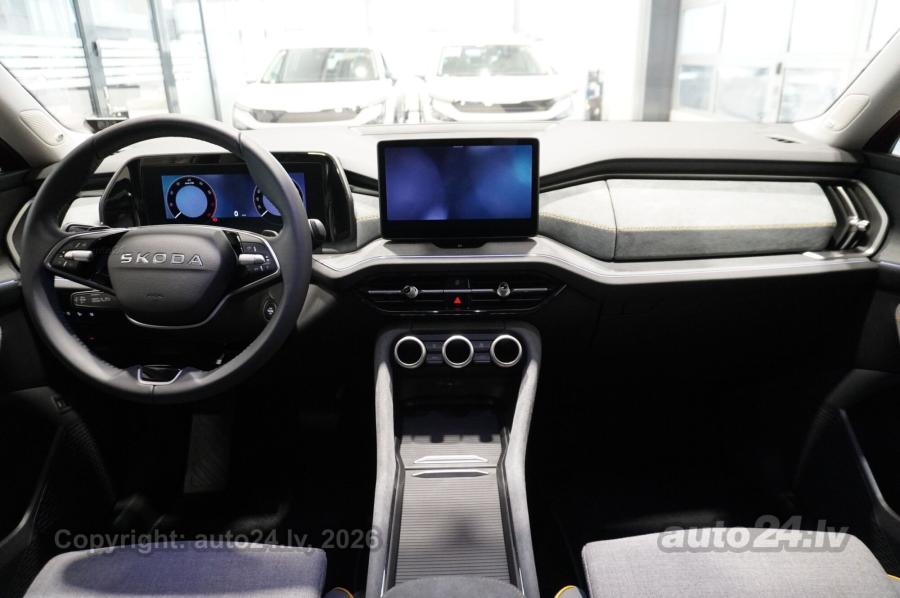 Red Skoda Kodiaq 2026 in Tallinn, with an engine capacity of 1.50 L and mileage of 2 thousand km for 41900 €, photo 12 on AUTOMOTO.COM.LV