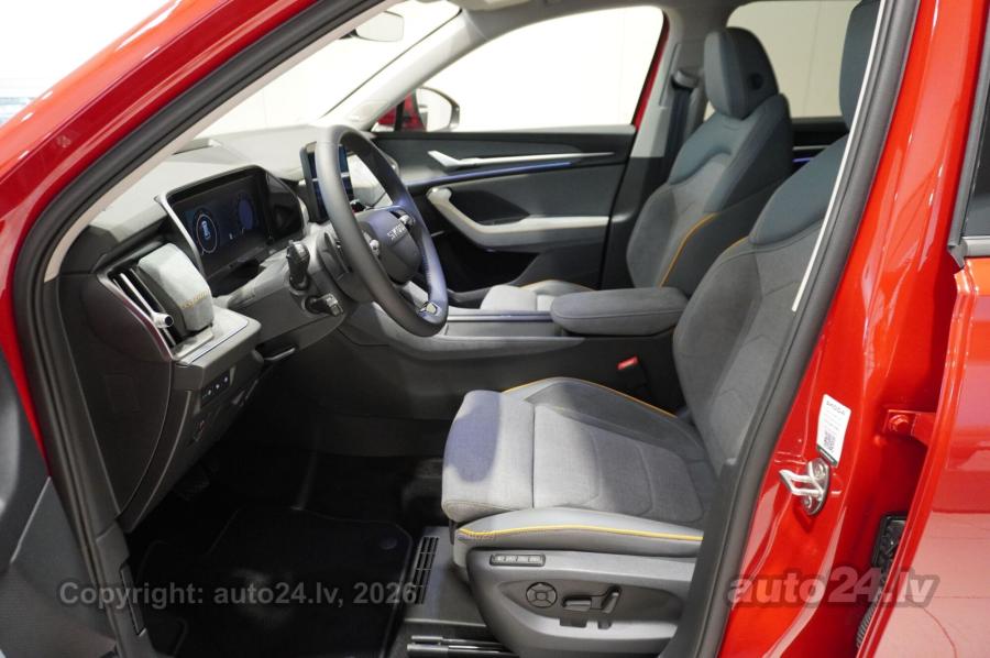 Red Skoda Kodiaq 2026 in Tallinn, with an engine capacity of 1.50 L and mileage of 2 thousand km for 41900 €, photo 14 on AUTOMOTO.COM.LV