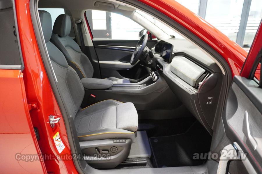 Red Skoda Kodiaq 2026 in Tallinn, with an engine capacity of 1.50 L and mileage of 2 thousand km for 41900 €, photo 15 on AUTOMOTO.COM.LV