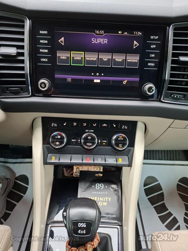 Шкода Kodiaq 2017 в Таллин, объемом двигателя 2.00 л и пробегом 155 тыс. км за 18900 €, фото 9 на AUTOMOTO.COM.LV