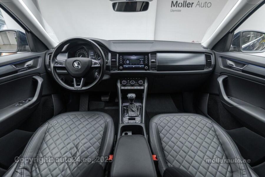 Skoda Kodiaq 2019 in Tallinn, with an engine capacity of 2.00 L and mileage of 156 thousand km for 20850 €, photo 17 on AUTOMOTO.COM.LV