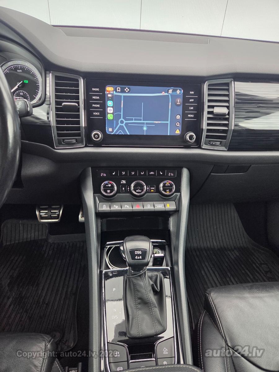 Skoda Kodiaq 2019 in Tallinn, with an engine capacity of 2.00 L and mileage of 176 thousand km for 22000 €, photo 12 on AUTOMOTO.COM.LV