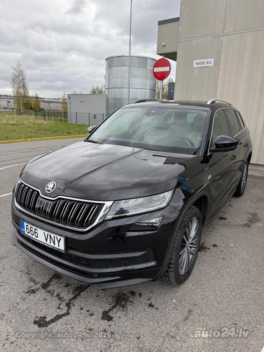 Skoda Kodiaq 2020 in Parnu, with an engine capacity of 2.00 L and mileage of 201 thousand km for 25700 €, photo 4 on AUTOMOTO.COM.LV