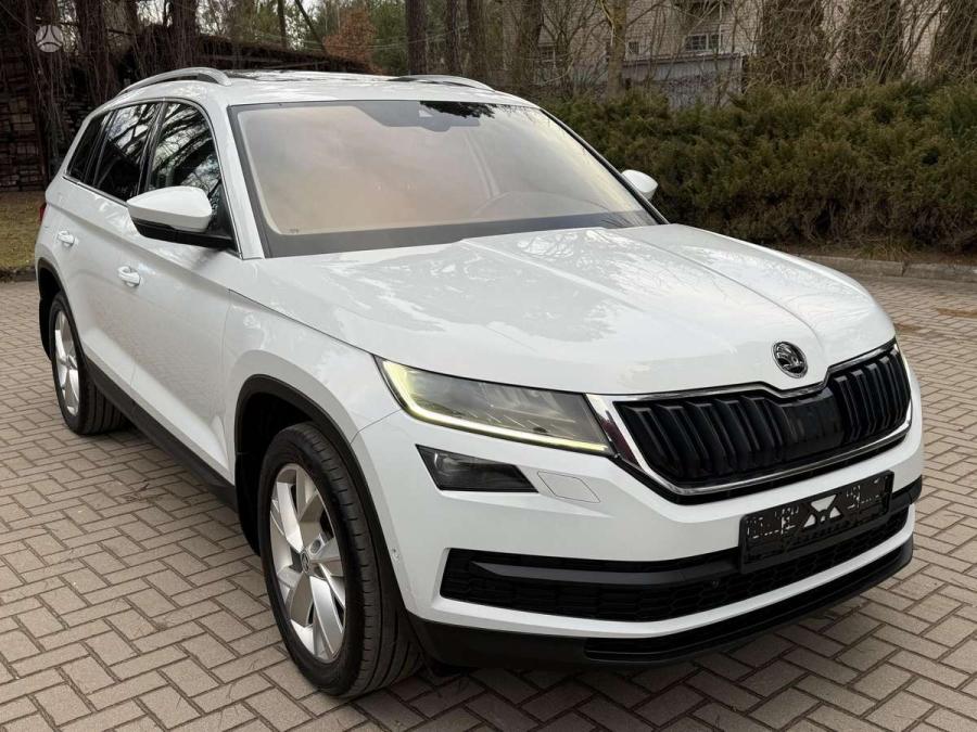 Белый Шкода Kodiaq 2017 в Пренай, объемом двигателя 1.97 л и пробегом 247 тыс. км за 16950 €, фото 9 на AUTOMOTO.COM.LV
