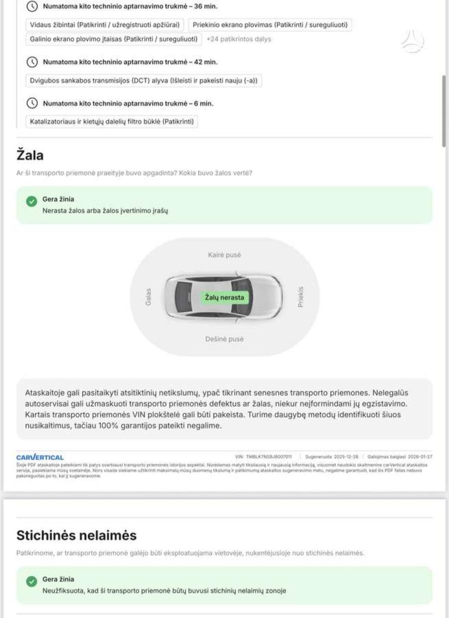 Белый Шкода Kodiaq 2017 в Пренай, объемом двигателя 1.97 л и пробегом 247 тыс. км за 16950 €, фото 38 на AUTOMOTO.COM.LV