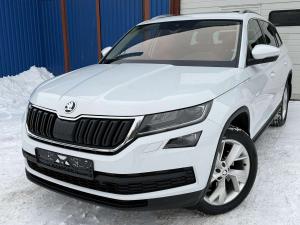 White Skoda Kodiaq 2017 in Prienai, with an engine capacity of 1.97 L and mileage of 247 thousand km for 16800 €, photo  on AUTOMOTO.COM.LV