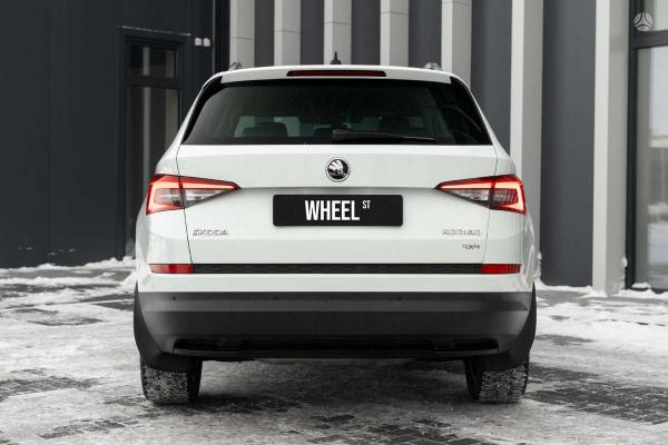 White Skoda Kodiaq 2017 in Vilnius, with an engine capacity of 1.98 L and mileage of 156 thousand km for 17950 €, photo 4 on AUTOMOTO.COM.LV