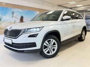 White Skoda Kodiaq 2017 in Kaunas, with an engine capacity of 1.40 L and mileage of 200 thousand km for 16600 €, photo  on AUTOMOTO.COM.LV