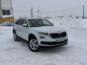 Balts Skoda Kodiaq 2017 Panevēža, ar dzinēja tilpumu 2.00 L un nobraukumu 278 tūkst. km par 15990 €, foto  vietnē AUTOMOTO.COM.LV