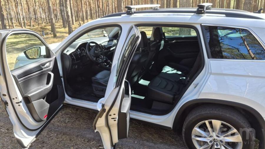 Balts Skoda Kodiaq 2017 Rīga, ar dzinēja tilpumu 2.00 L un nobraukumu 222 tūkst. km par 15700 €, foto 6 vietnē AUTOMOTO.COM.LV