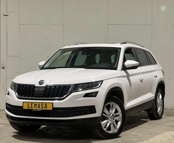 Balts Skoda Kodiaq 2017 Klaipėda, ar dzinēja tilpumu 1.97 L un nobraukumu 185 tūkst. km par 18500 €, foto  vietnē AUTOMOTO.COM.LV