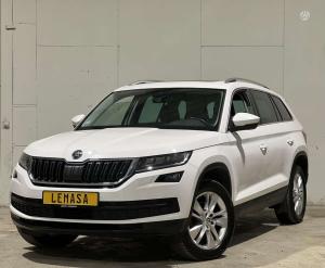 Balts Skoda Kodiaq 2017 Klaipėda, ar dzinēja tilpumu 1.97 L un nobraukumu 185 tūkst. km par 18500 €, foto  vietnē AUTOMOTO.COM.LV