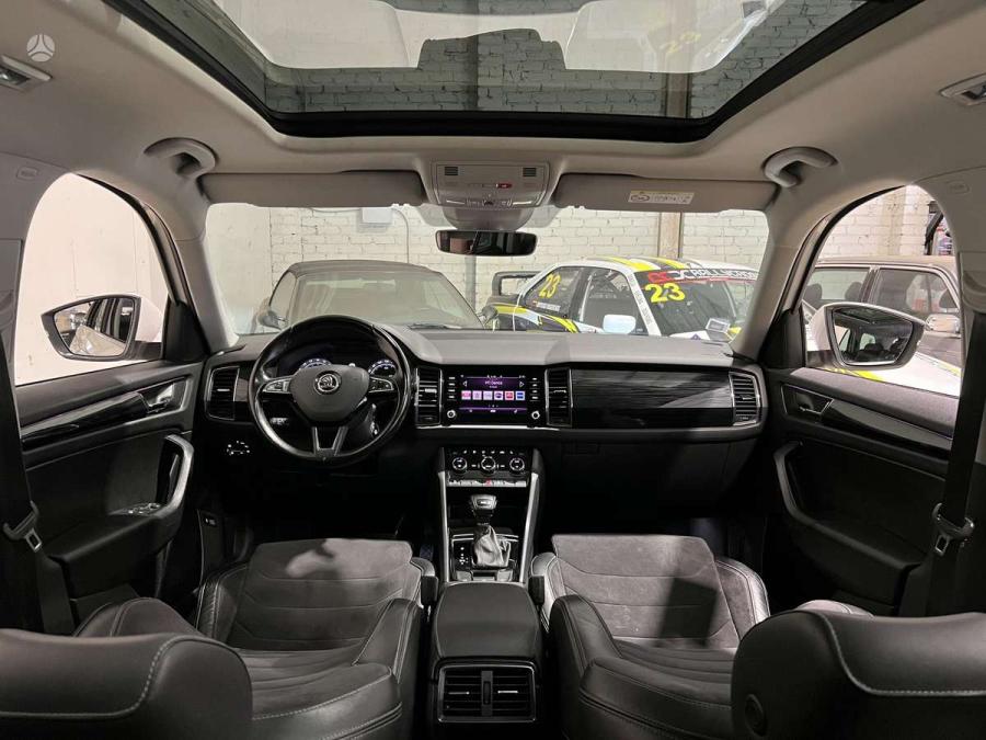Белый Шкода Kodiaq 2017 в Клайпеда, объемом двигателя 1.97 л и пробегом 185 тыс. км за 18500 €, фото 4 на AUTOMOTO.COM.LV