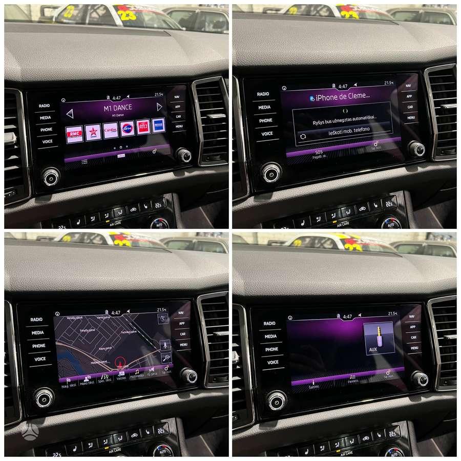 Белый Шкода Kodiaq 2017 в Клайпеда, объемом двигателя 1.97 л и пробегом 185 тыс. км за 18500 €, фото 19 на AUTOMOTO.COM.LV
