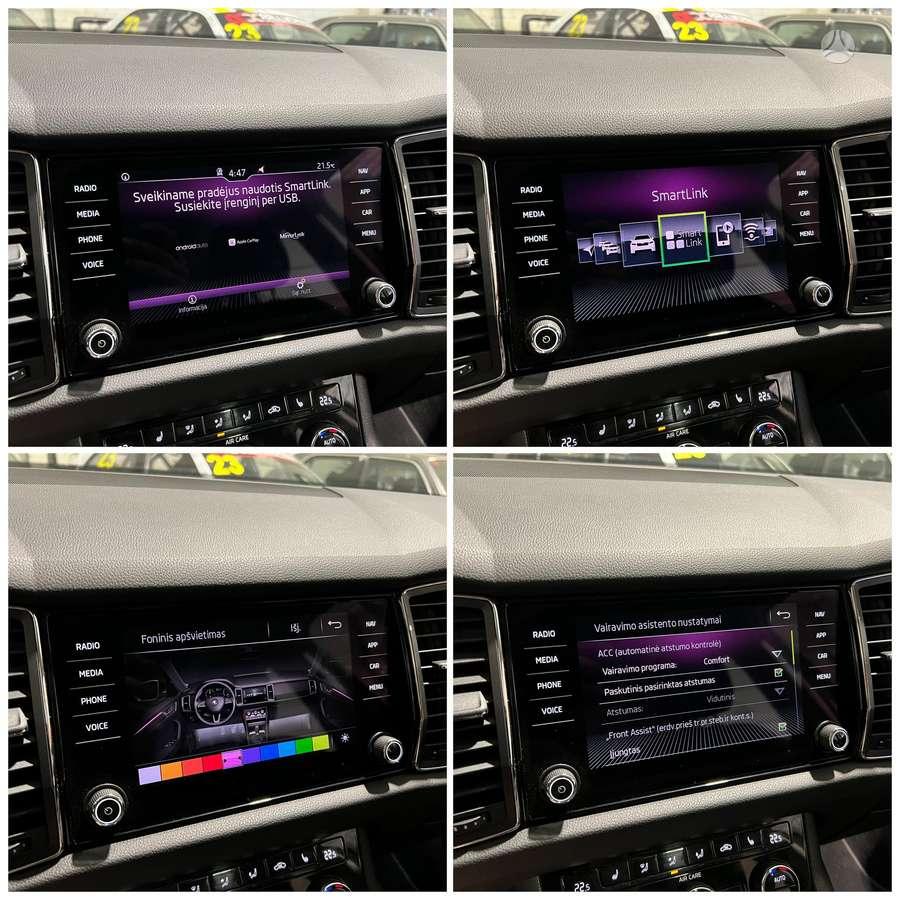 Белый Шкода Kodiaq 2017 в Клайпеда, объемом двигателя 1.97 л и пробегом 185 тыс. км за 18500 €, фото 27 на AUTOMOTO.COM.LV