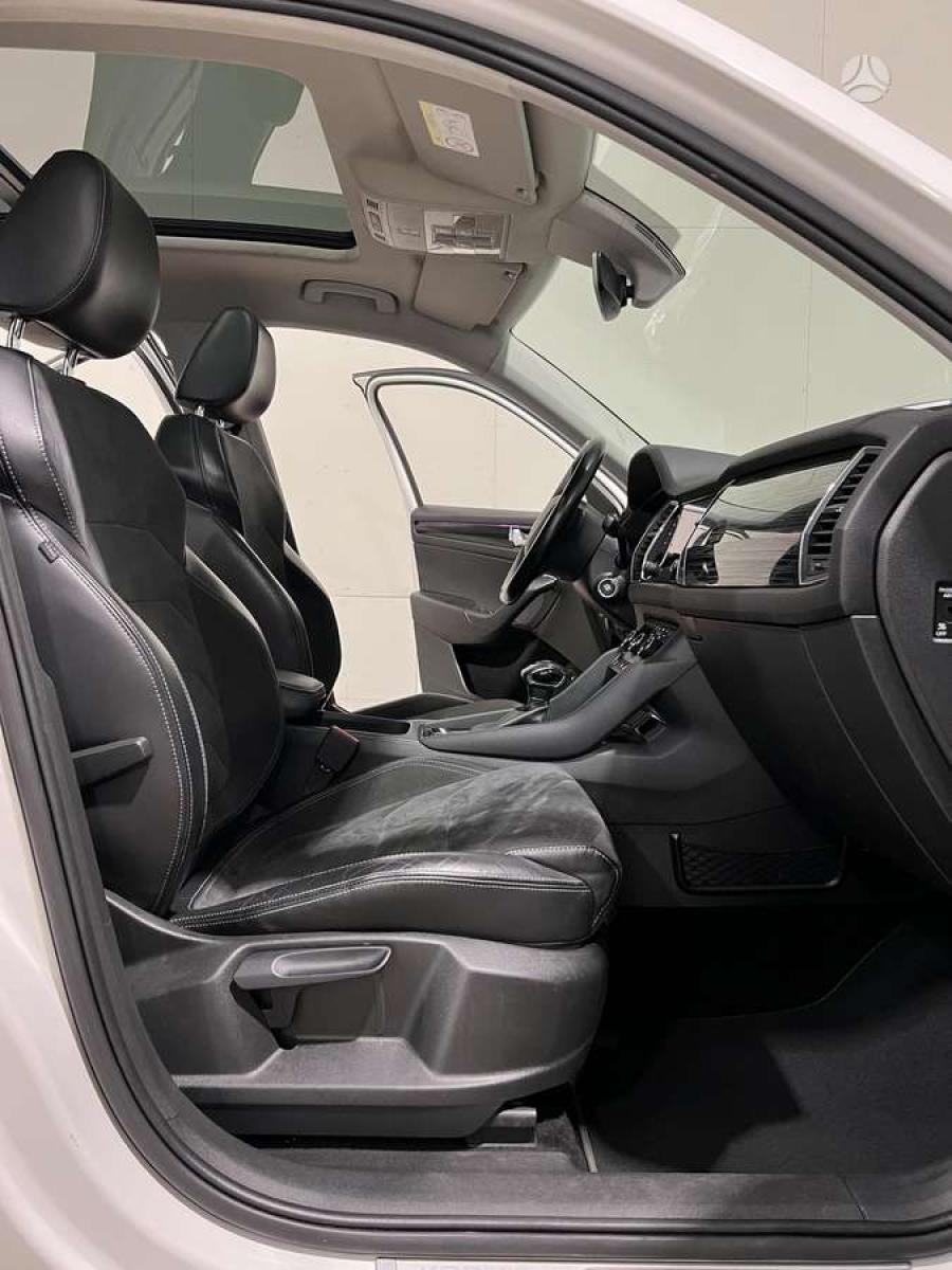 Белый Шкода Kodiaq 2017 в Клайпеда, объемом двигателя 1.97 л и пробегом 185 тыс. км за 18500 €, фото 29 на AUTOMOTO.COM.LV