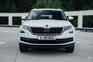 White Skoda Kodiaq 2017 in Vilnius, with an engine capacity of 1.97 L and mileage of 195 thousand km for 17990 €, photo 3 on AUTOMOTO.COM.LV