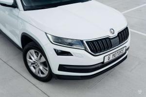 White Skoda Kodiaq 2017 in Vilnius, with an engine capacity of 1.97 L and mileage of 195 thousand km for 17990 €, photo 4 on AUTOMOTO.COM.LV