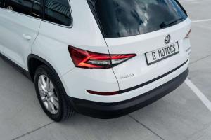 White Skoda Kodiaq 2017 in Vilnius, with an engine capacity of 1.97 L and mileage of 195 thousand km for 17990 €, photo 12 on AUTOMOTO.COM.LV