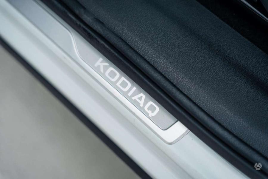 White Skoda Kodiaq 2017 in Vilnius, with an engine capacity of 1.97 L and mileage of 195 thousand km for 17990 €, photo 33 on AUTOMOTO.COM.LV