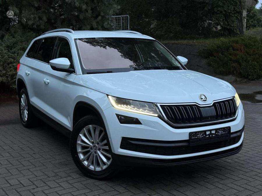 Белый Шкода Kodiaq 2017 в Пренай, объемом двигателя 1.97 л и пробегом 279 тыс. км за 16700 €, фото 9 на AUTOMOTO.COM.LV
