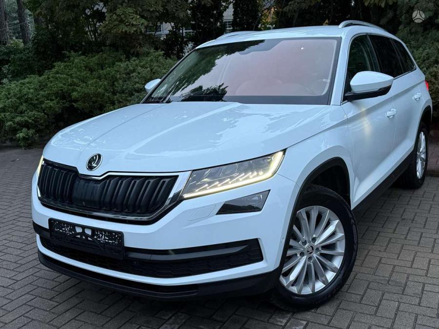 Белый Шкода Kodiaq 2017 в Пренай, объемом двигателя 1.97 л и пробегом 279 тыс. км за 16700 €, фото 10 на AUTOMOTO.COM.LV