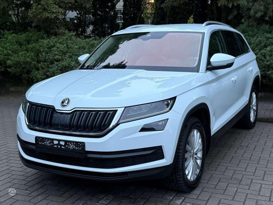 Белый Шкода Kodiaq 2017 в Пренай, объемом двигателя 1.97 л и пробегом 279 тыс. км за 16700 €, фото 12 на AUTOMOTO.COM.LV