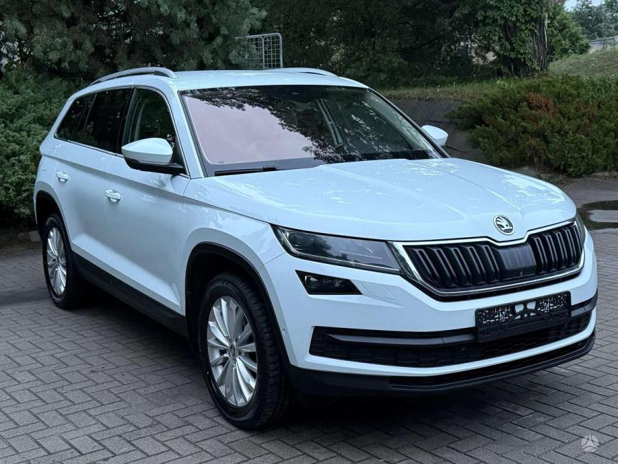Белый Шкода Kodiaq 2017 в Пренай, объемом двигателя 1.97 л и пробегом 279 тыс. км за 16700 €, фото 13 на AUTOMOTO.COM.LV