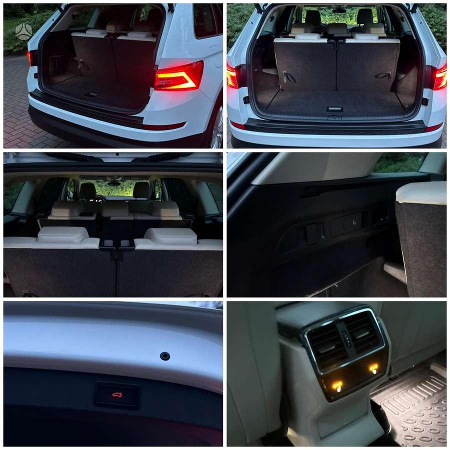 Белый Шкода Kodiaq 2017 в Пренай, объемом двигателя 1.97 л и пробегом 279 тыс. км за 16700 €, фото 53 на AUTOMOTO.COM.LV
