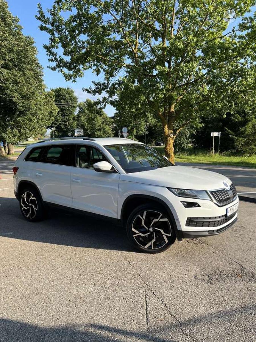Белый Шкода Kodiaq 2017 в Клайпеда, объемом двигателя 1.97 л и пробегом 285 тыс. км за 18900 €, фото 1 на AUTOMOTO.COM.LV