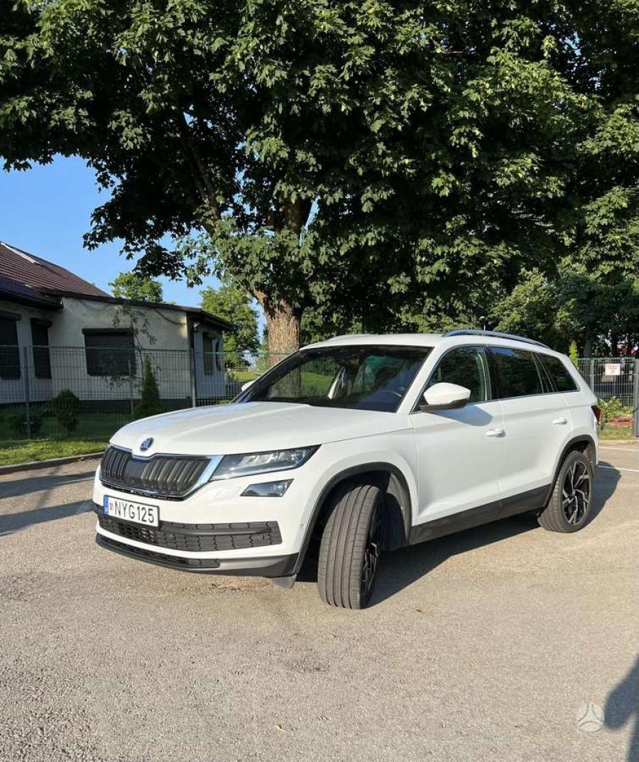 Белый Шкода Kodiaq 2017 в Клайпеда, объемом двигателя 1.97 л и пробегом 285 тыс. км за 18900 €, фото 4 на AUTOMOTO.COM.LV