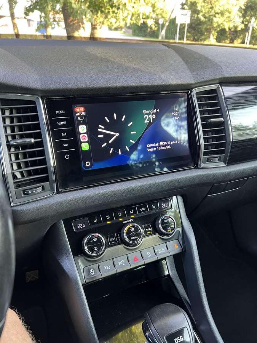 Белый Шкода Kodiaq 2017 в Клайпеда, объемом двигателя 1.97 л и пробегом 285 тыс. км за 18900 €, фото 12 на AUTOMOTO.COM.LV