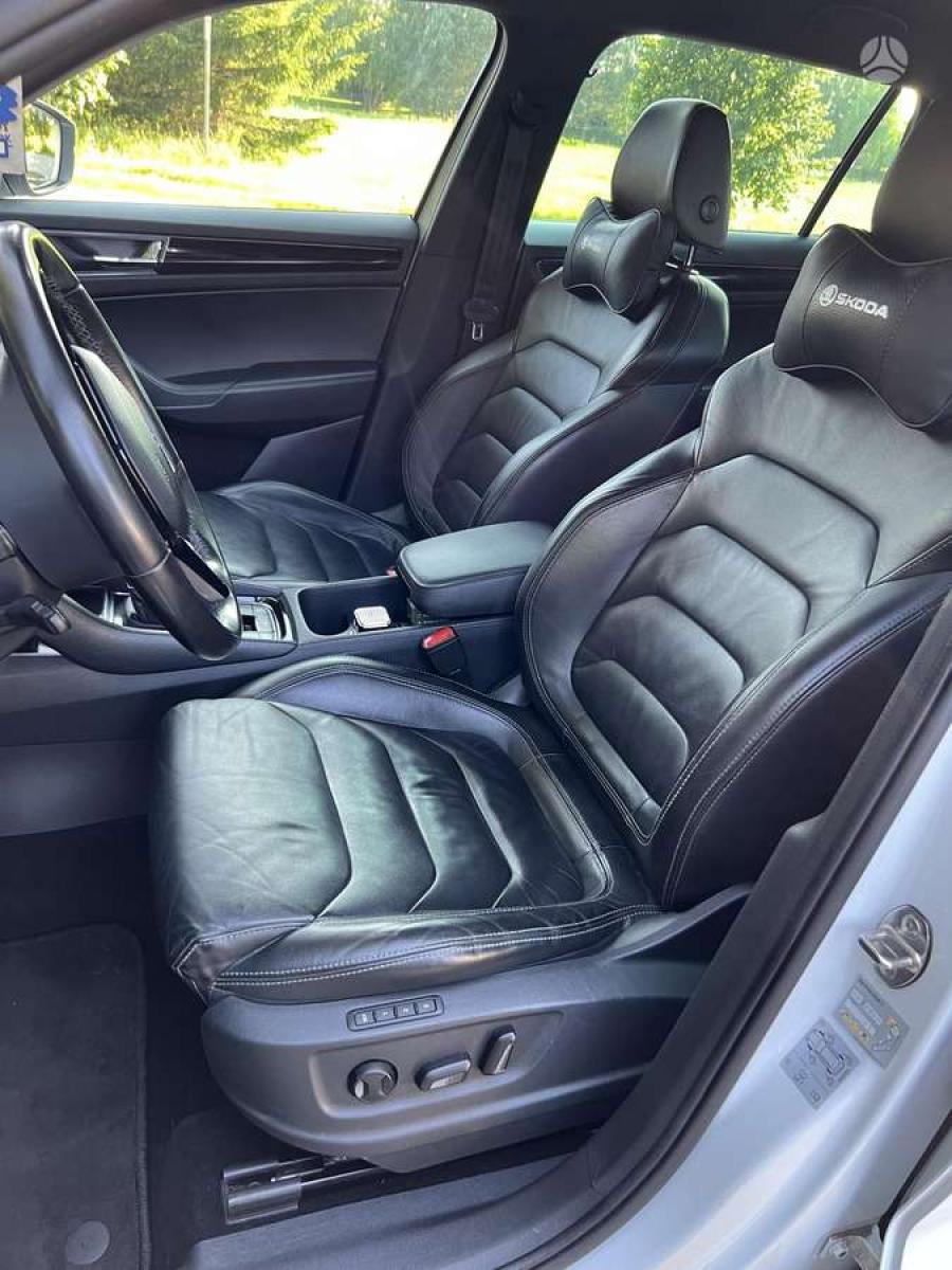 Белый Шкода Kodiaq 2017 в Клайпеда, объемом двигателя 1.97 л и пробегом 285 тыс. км за 18900 €, фото 14 на AUTOMOTO.COM.LV