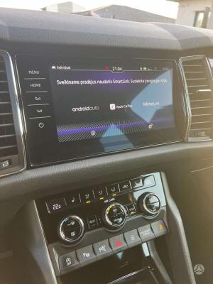 Белый Шкода Kodiaq 2017 в Клайпеда, объемом двигателя 1.97 л и пробегом 285 тыс. км за 18900 €, фото 18 на AUTOMOTO.COM.LV
