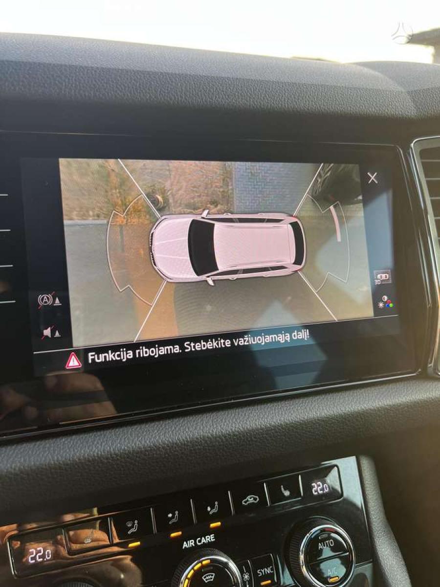 Белый Шкода Kodiaq 2017 в Клайпеда, объемом двигателя 1.97 л и пробегом 285 тыс. км за 18900 €, фото 20 на AUTOMOTO.COM.LV