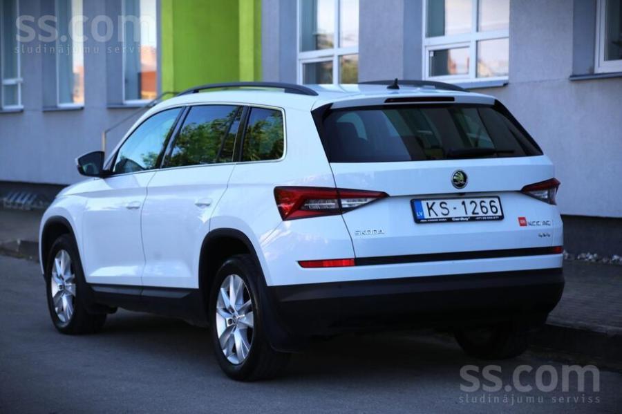 Balts Skoda Kodiaq 2017 Rīga, ar dzinēja tilpumu 2.00 L un nobraukumu 225 tūkst. km par 15995 €, foto 7 vietnē AUTOMOTO.COM.LV