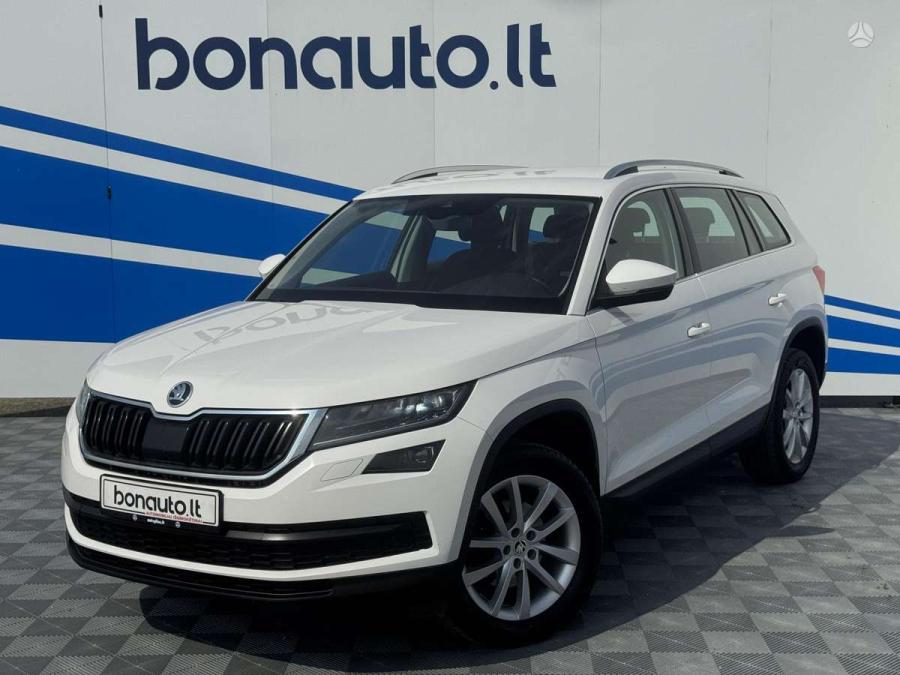 Balts Skoda Kodiaq 2017 Kauņa, ar dzinēja tilpumu 1.97 L un nobraukumu 316 tūkst. km par 14999 €, foto 1 vietnē AUTOMOTO.COM.LV
