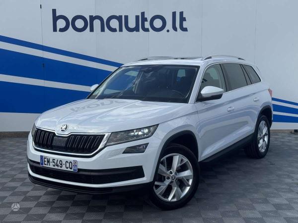 Белый Шкода Kodiaq 2017 в Каунас, объемом двигателя 1.97 л и пробегом 221 тыс. км за 17450 €, фото 1 на AUTOMOTO.COM.LV