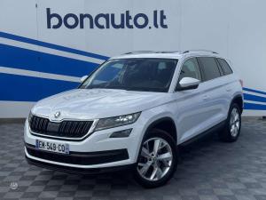 White Skoda Kodiaq 2017 in Kaunas, with an engine capacity of 1.97 L and mileage of 221 thousand km for 17450 €, photo  on AUTOMOTO.COM.LV