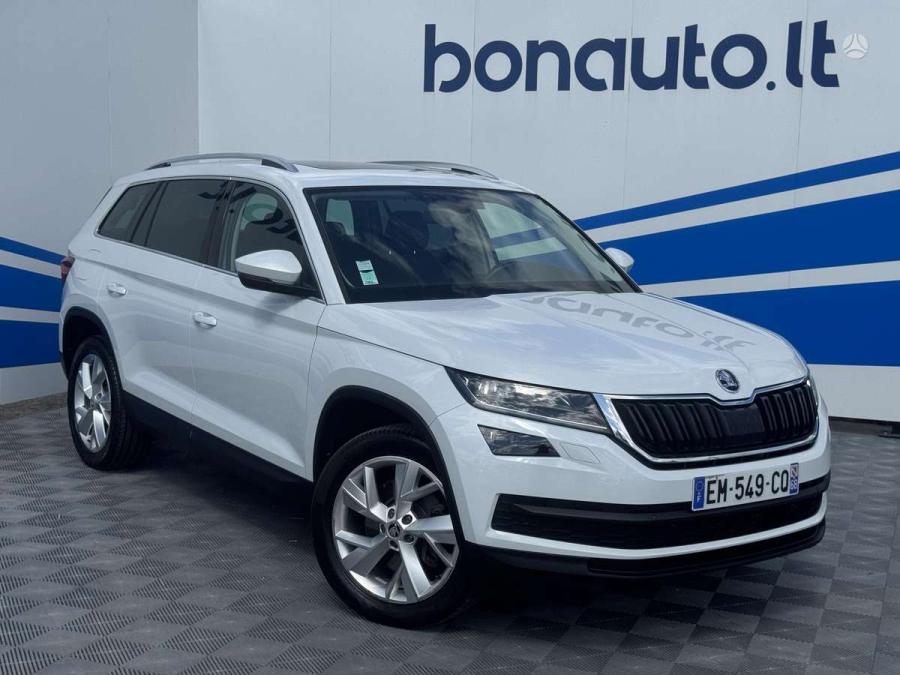 Белый Шкода Kodiaq 2017 в Каунас, объемом двигателя 1.97 л и пробегом 221 тыс. км за 17450 €, фото 3 на AUTOMOTO.COM.LV