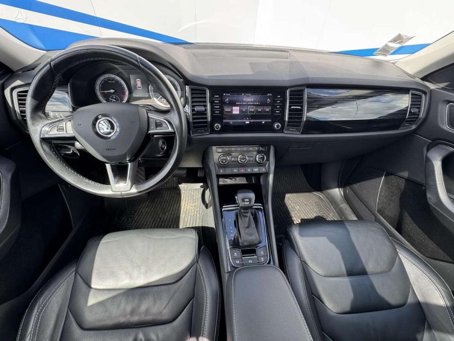 Белый Шкода Kodiaq 2017 в Каунас, объемом двигателя 1.97 л и пробегом 221 тыс. км за 17450 €, фото 10 на AUTOMOTO.COM.LV