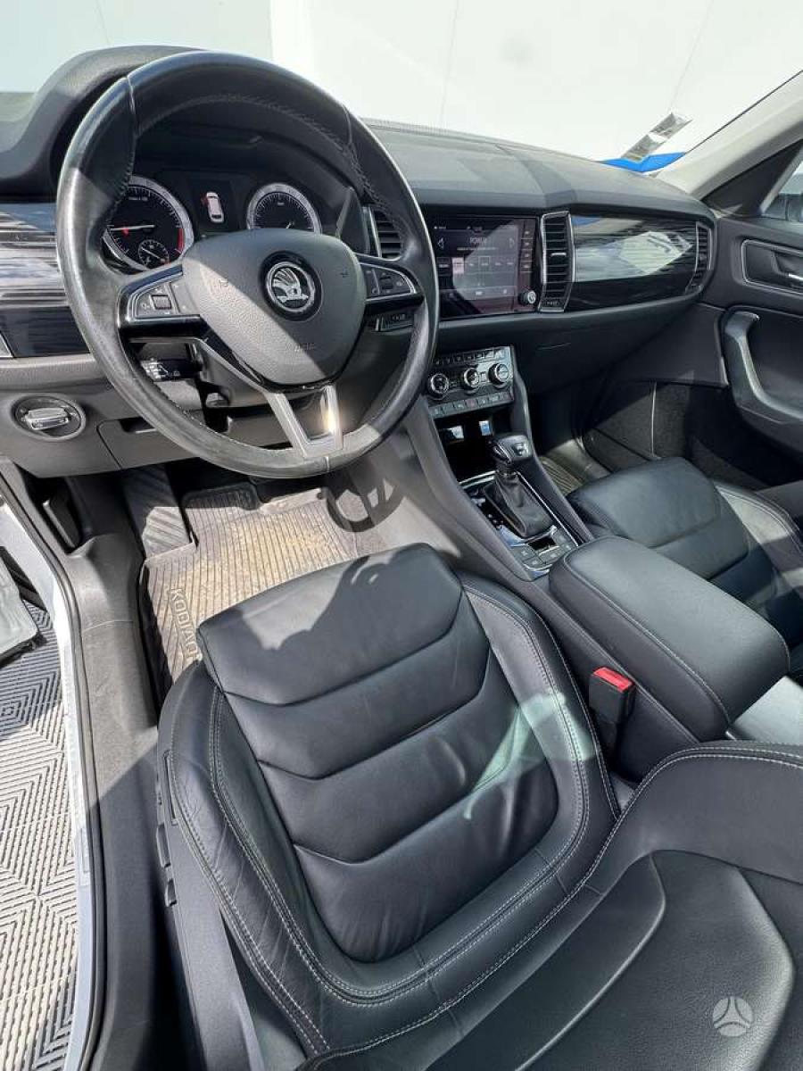 Белый Шкода Kodiaq 2017 в Каунас, объемом двигателя 1.97 л и пробегом 221 тыс. км за 17450 €, фото 12 на AUTOMOTO.COM.LV