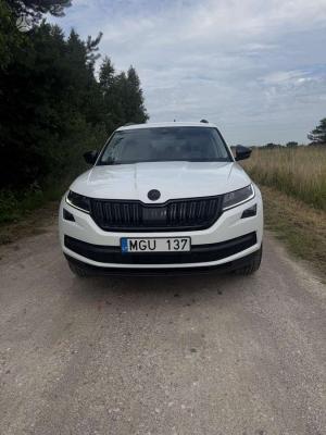 Белый Шкода Kodiaq 2017 в Клайпеда, объемом двигателя 2.00 л и пробегом 183 тыс. км за 16850 €, фото  на AUTOMOTO.COM.LV